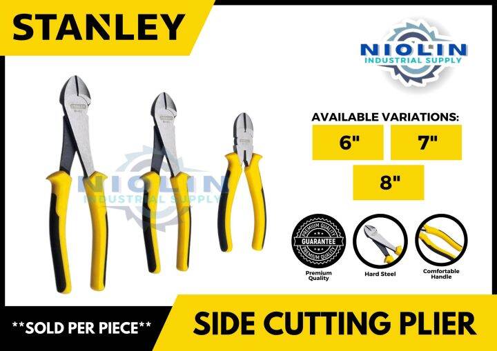 Original STANLEY Diagonal Side Cutting Plier | Lazada PH