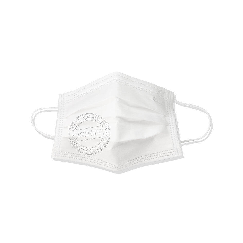 GMed Medical Earloop Face Mask #White [50pcs] จีเมด หน้ากากอนามัยใช้ครั้งเดียว ชนิดคล้องหู ...