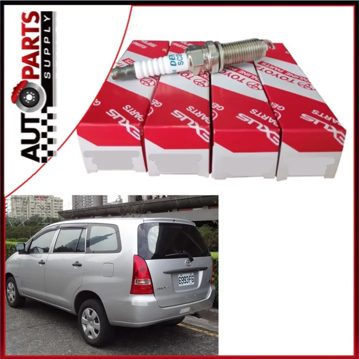 TOYOTA SPARK PLUG INNOVA TGN40 2004-2015 (4PCS) (90919-T1004) (K20HR ...