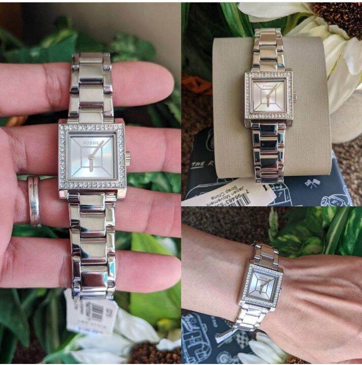 Fossil Edan Two-Hand Gold-Tone Stainless Steel Watch BQ3716 Original ...