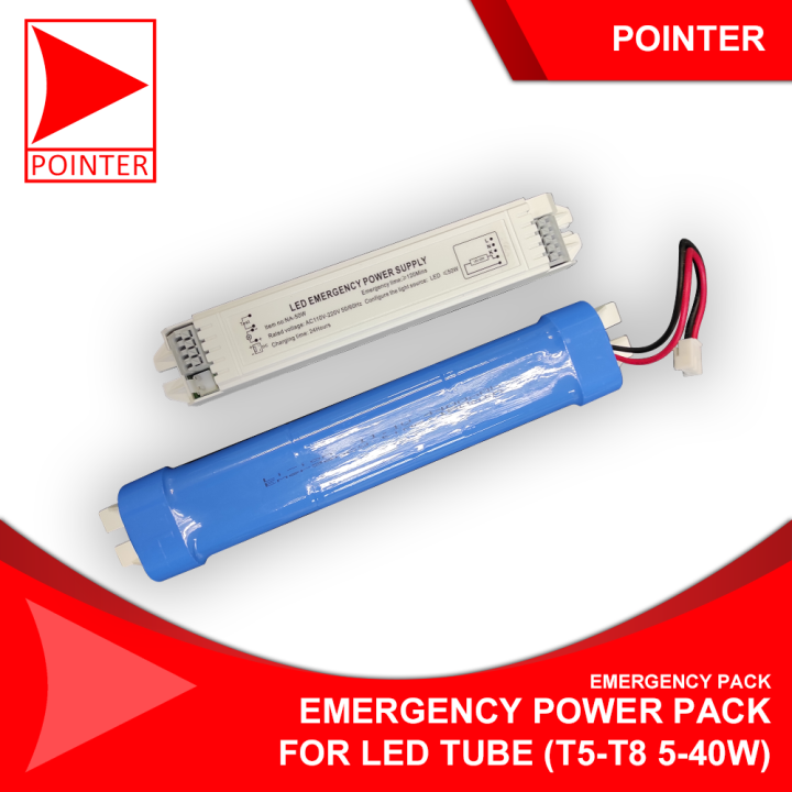 Emergency Power Pack for LED Tube Light(T5-T8 5-40W) | Lazada PH