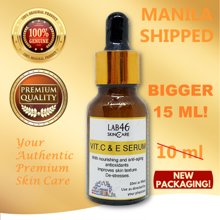 15 ML BIGGER Lab 46 Lab46 Vitamin C and E Nourishing Serum 15ML ONHAND ...