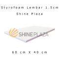 Sterofoam Styrofoam 1.5 cm - Gabus Busa Lembaran Putih Polos 1.5cm ...