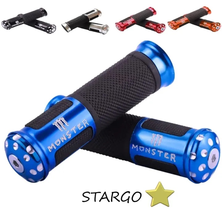 Motorcycle Handle Grip Monster Universal | Lazada PH