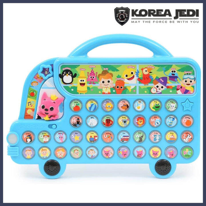 Pinkfong - Baby Shark ABC Alphabet Bus Preschool Toy Melody Education ...