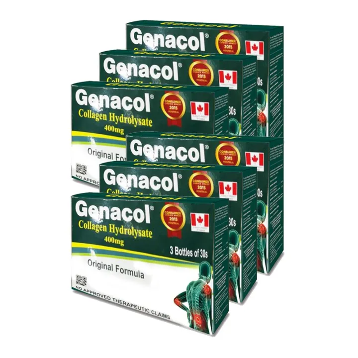 Genacol Collagen Hydrolysate 6 Pack (3bottles per pack) | Lazada PH