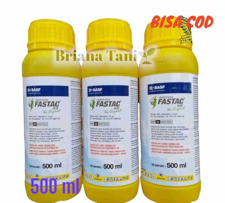 Insektisida Fastac 15EC 500ML Bahan aktif Alfametrin: 15 g/l racun ...
