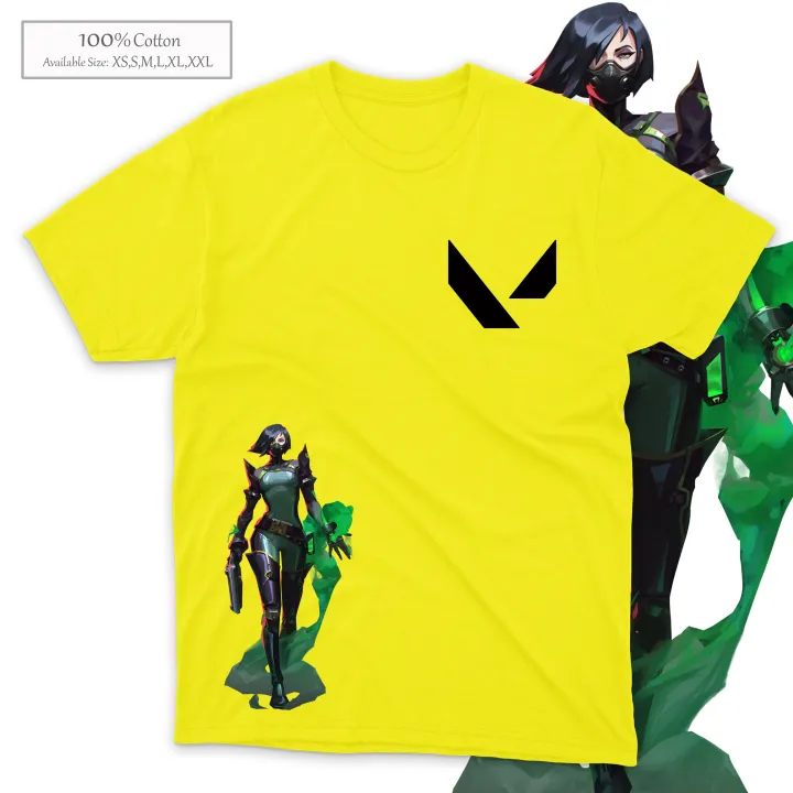 VALORANT Character Viper Shirt (VA7) | Lazada PH
