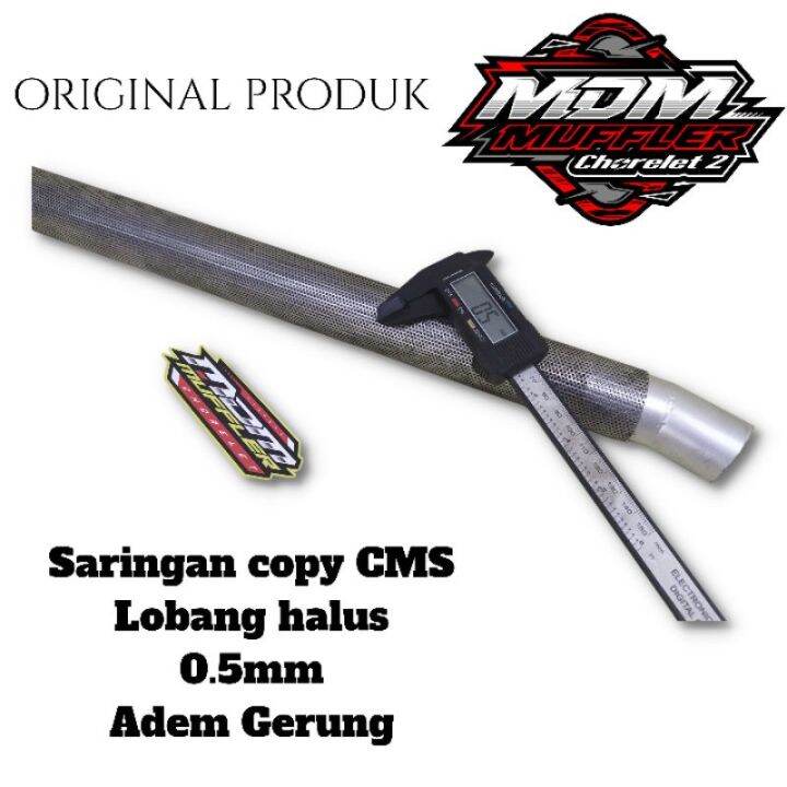 SARINGAN COPY CMS MDM GEN 1 LOBANG 0,5MM DIAMETER 35MM Knalpot | Lazada ...