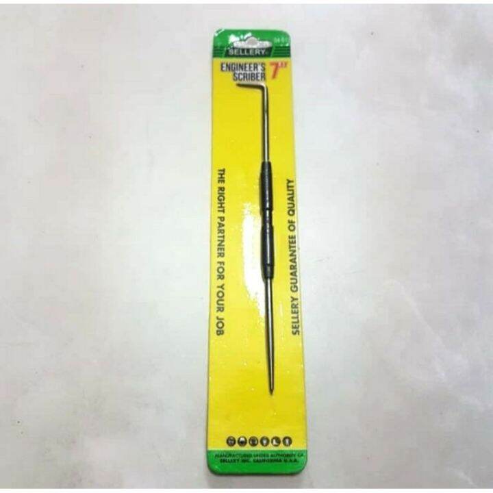 Engineer's Scriber / Pen Ukir / Penggores Besi 7 " in inch inci Sellery | Lazada Indonesia
