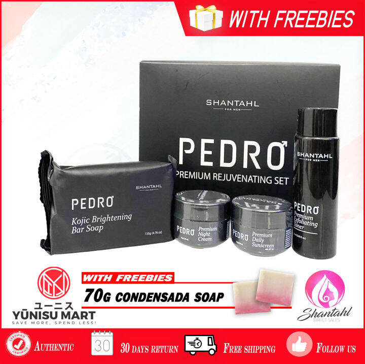 PEDRO PREMIUM REJUVENATING SET FOR MEN (With Freebies) | Lazada PH