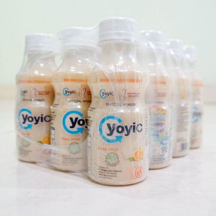 12 PCS YOYIC 130ML SUSU FERMENTASI VIRAL TIKTOK | Lazada Indonesia