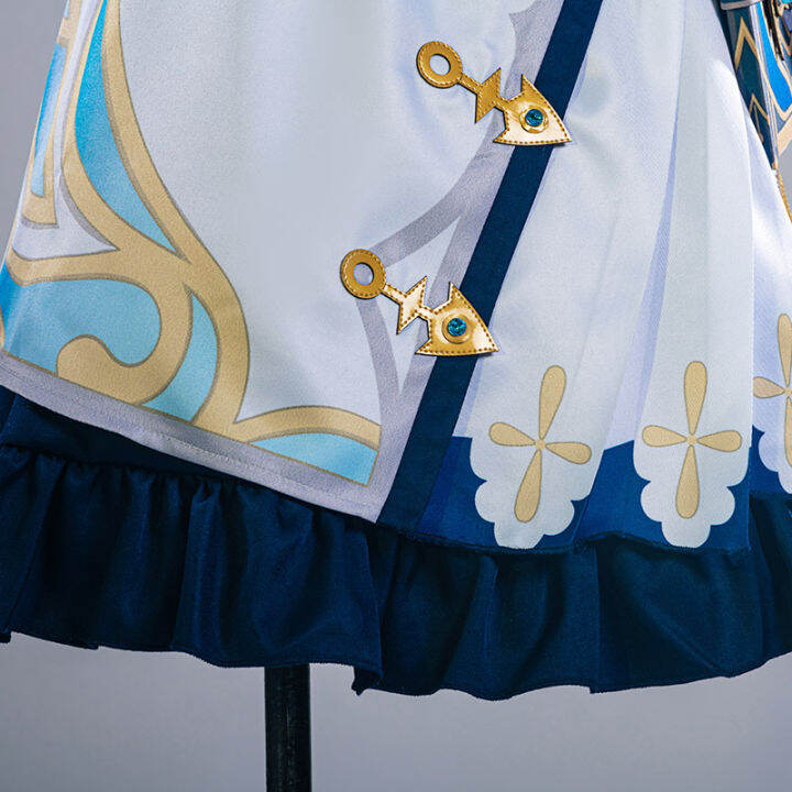 Game Genshin Impact Cosplay Costumes Halloween Barbara Genshin Impact ...