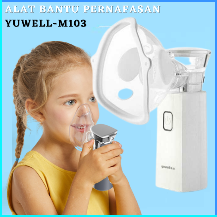 COD Yuwell Alat Terapi Pernafasan Asthma Inhale Nebulizer / alat bantu ...