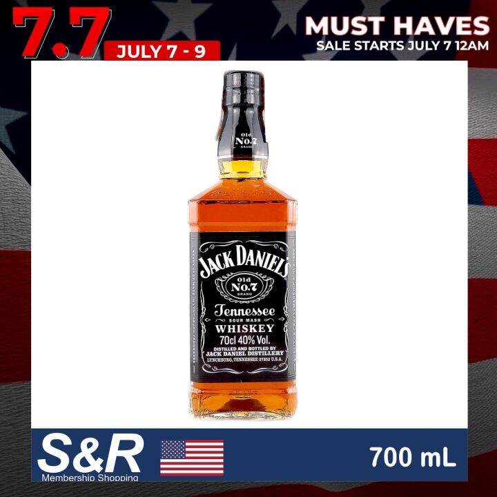 Jack Daniel's Old No.7 Brand Tennessee Whiskey 700mL | Lazada PH
