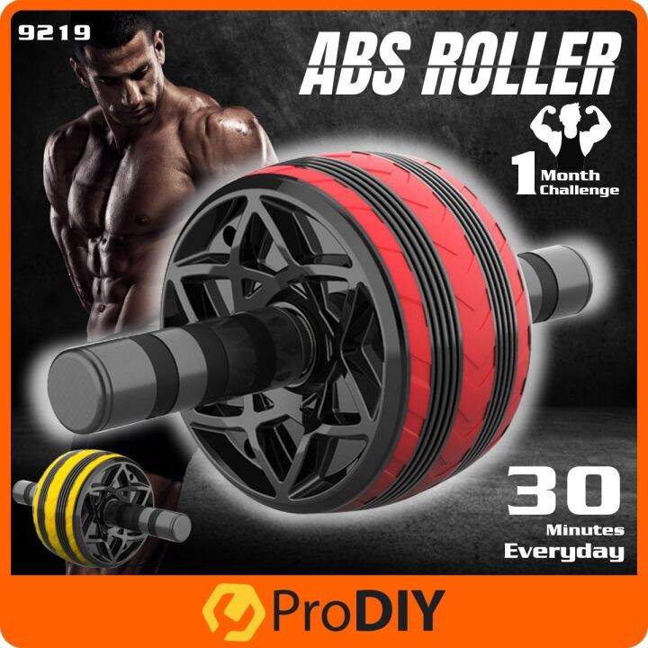 ABS Roller AB Carver Abdominal Workout Exercise Fitness Gym Muscle Non ...
