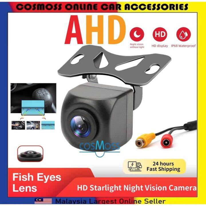 (READY STOCK) AHD Front/Rear Car Reverse Camera Night Vision AHD 170 ...