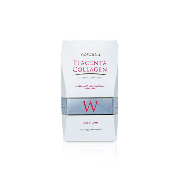 MOSBEAU PLACENTA COLLAGEN JELLY FOOD SUPPLEMENT 30 Sachets / 15000mg ...