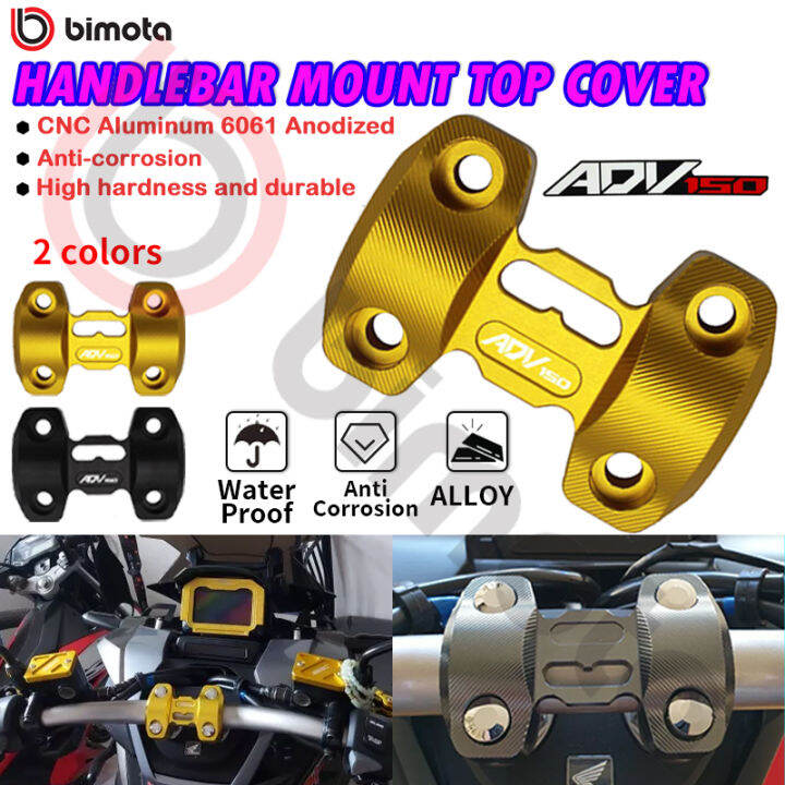 Bimota Motorcycle ADV 150 Motorcycle Handlebar Mount Clamp Top Cover Handle Bar Mount Clamp For ...