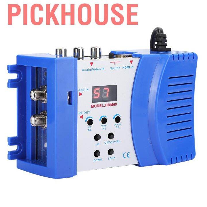 Pickhouse Digital RF HDMI Modulator AV to Converter VHF UHF PALNTSC ...