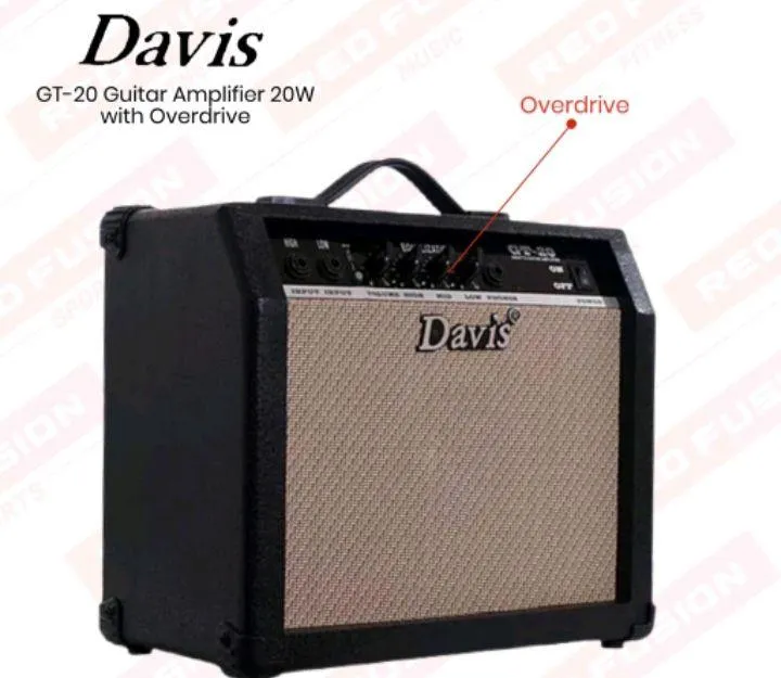【Spot goods】 JD Trading x DAVIS Amplifier GT20 Amplifier for acoustic ...