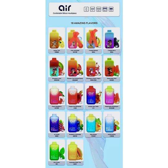 Air 6000 Puffs Diposable Vape Pod | Lazada PH
