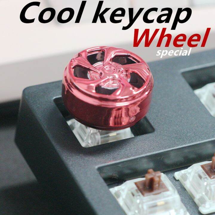 MX 2IN1 Wheel Custom Rotating Keycaps Vintage Key Cap Cute Retro Keycap ...