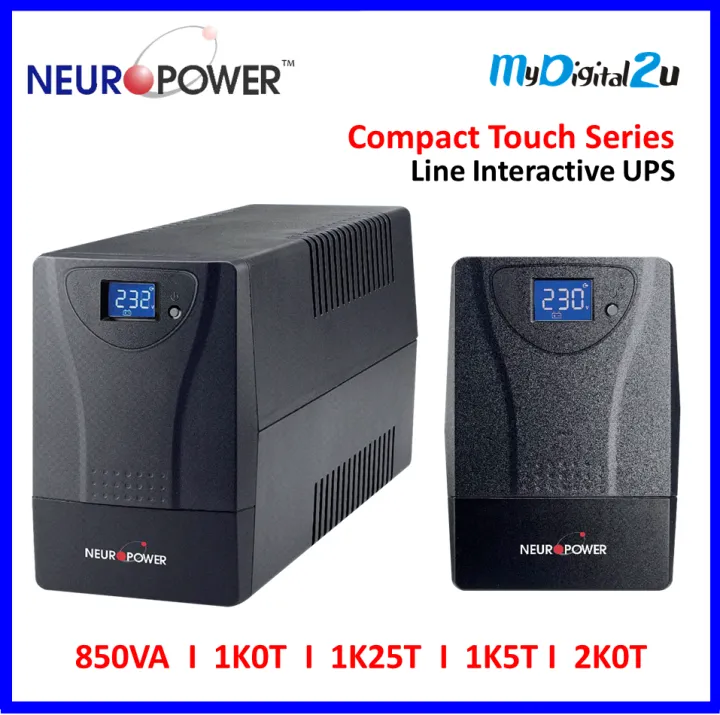 NEUROPOWER COMPACT TOUCH 850VA-2000VA UPS | Lazada