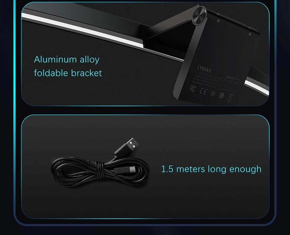 Xiaomi YouPin Official Store Lymax Monitor Light Bar RGB Stepless ...