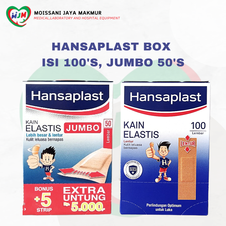 Hansaplast BOX Isi 100's, Jumbo 50's , Warna 50's | Lazada Indonesia