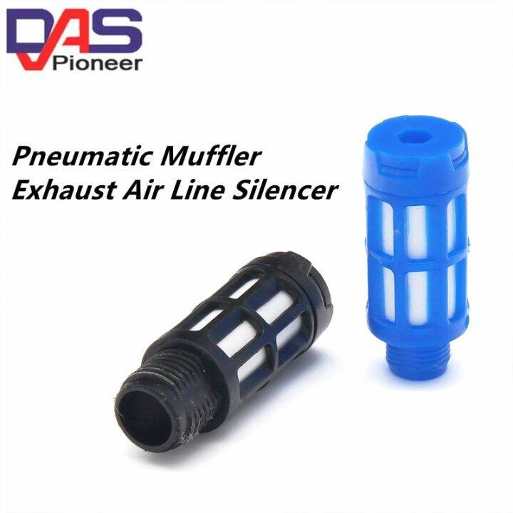 Pneumatic Plastic Air Compressor Muffler Fitting 1/2 3/8 1/4 1/8 NPT ...