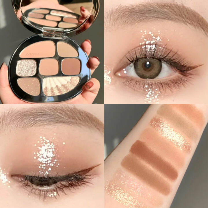 Joocyee orange jc fermented amber eight-color eye shadow tray Disney co ...