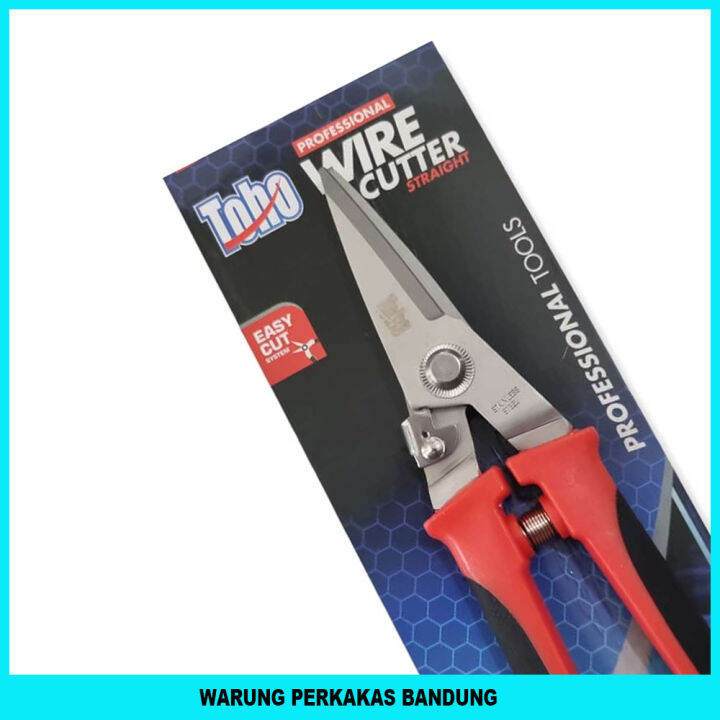 TOHO WIRE CUTTER Gunting Seng 8 inch Holo Baja Ringan Kawat Lurus ...