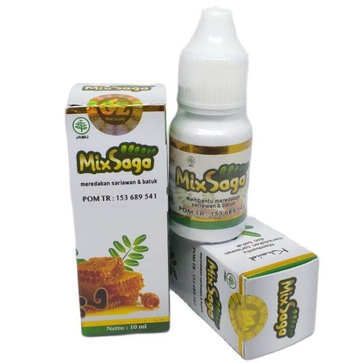 Mix saga Obat tetes Saga Herbal Daun Saga 10 ml obat batuk / obat ...