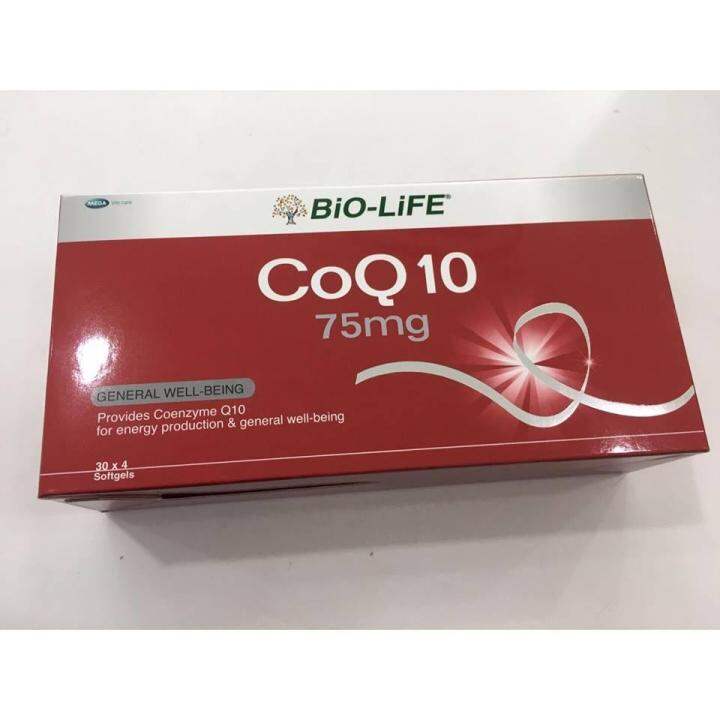 BIO LIFE COQ10 75 MG (30X4) | Lazada