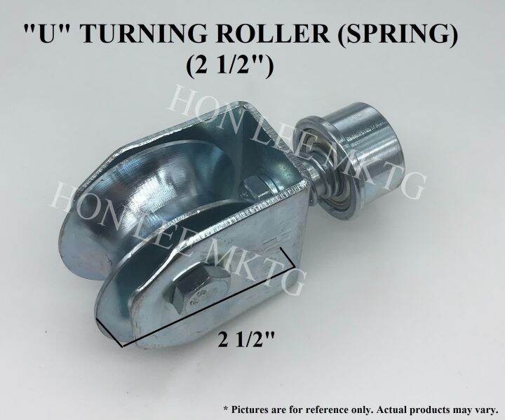 (*READY STOCK*) 2 1/2" "U" TURNING ROLLER WITH SPRING / FOLDING GATE ...