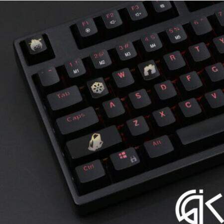 4 pcsset keysets backlight OW key caps ABS etched Keycap shine-through ...