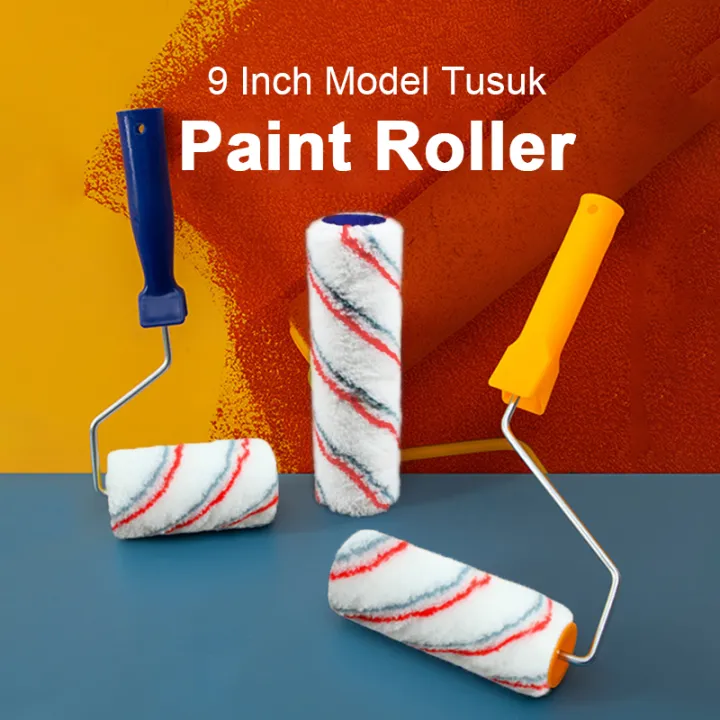 Kuas Roll Tusuk Rol Cat Tembok Dinding Merk Teson 9 inch Paint Roller ...
