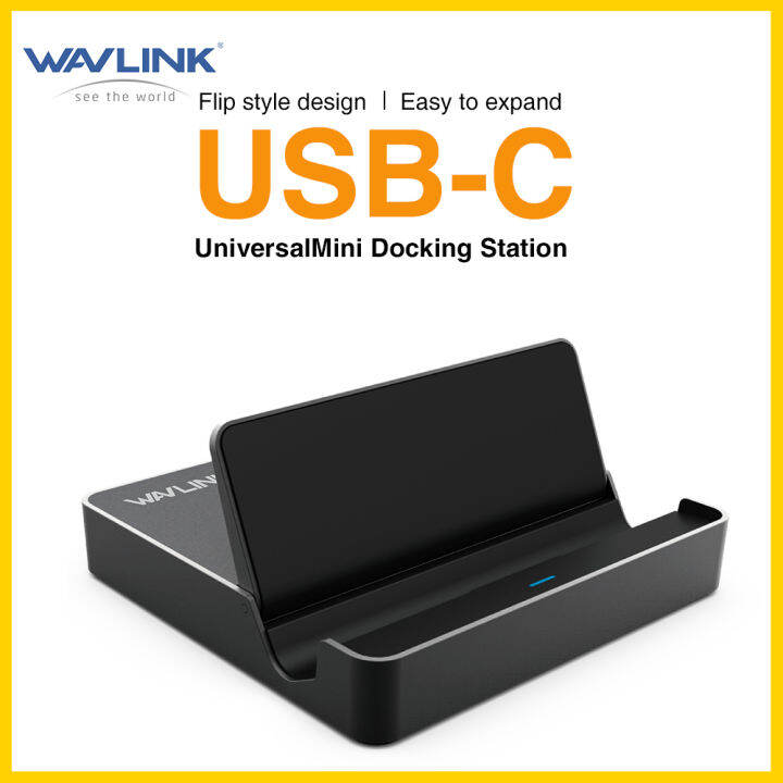 Wavlink USB 3.1 Gen 2 10Gbps Type C Monitor Universal Dock and Hub ...