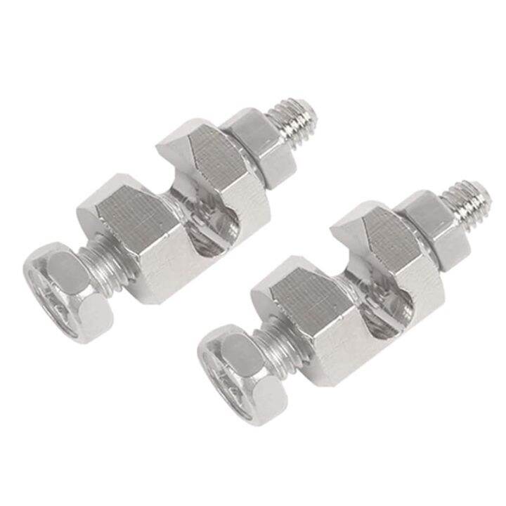 2 Pcs Copper Ground Clips Solar Panel Ground Lug Cable Clips for Making ...