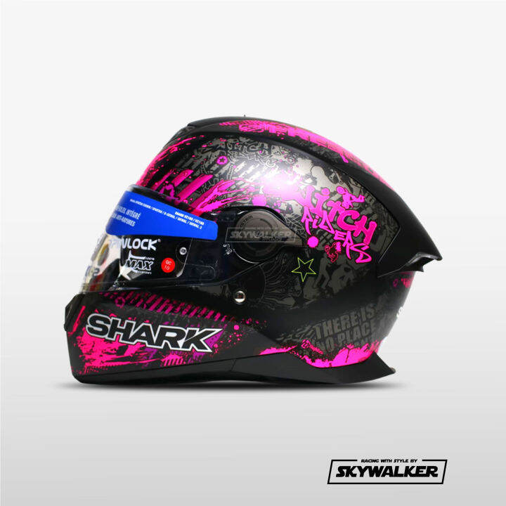 หมวกกันน็อค SHARK รุ่น SKWAL 2 SWITCH RIDER 2 EXP KVV (MATTE) | Lazada ...