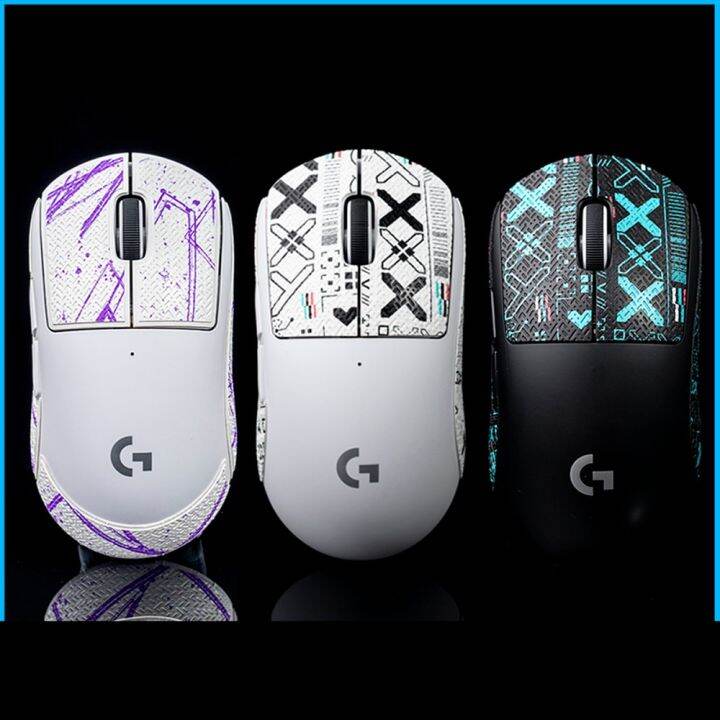 หนังกิ้งก่าสติกเกอร์เทปพันด้ามจับเมาส์สำหรับ Logitech G Pro X ...