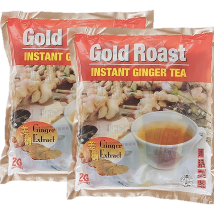 Gold Roast Instant Ginger Tea โกลด์โรสต์ ชา ขิง ปรุงสำเร็จชนิดผง 18g x ...