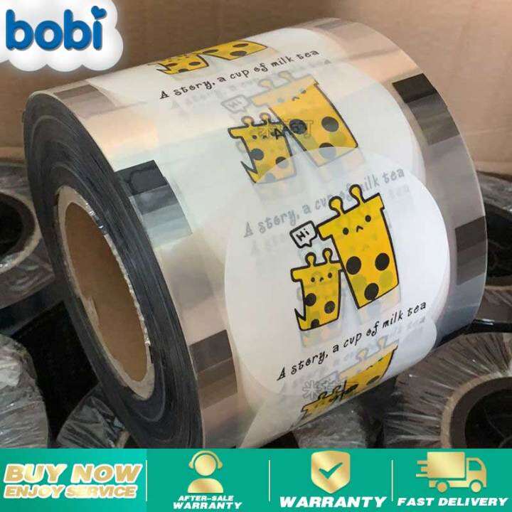 BOBI 2000Pcs-3000Pcs Cup sealing film Boba milk tea milk cover diameter ...