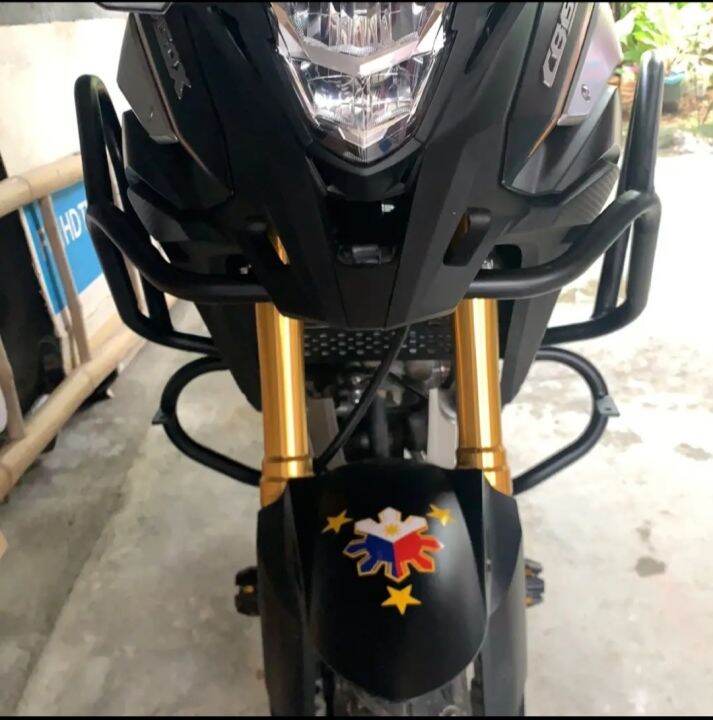 Honda CB150X Design 1 - Heavy Duty Full Crash Guard with Powder Coating ...