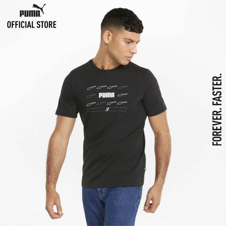 PUMA BASICS - เสื้อยืดลายกราฟิก RAD/CAL สีดำ - APP - 84743301 | Lazada ...