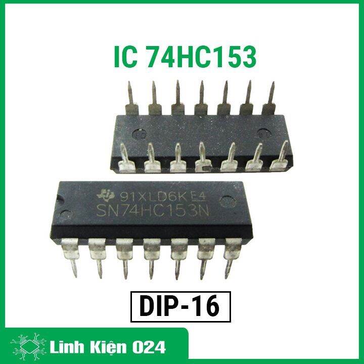 IC 74HC153 DIP16 4 ngõ vào, 1 ngõ ra (Dual 4-Input Multiplexer) | Lazada.vn