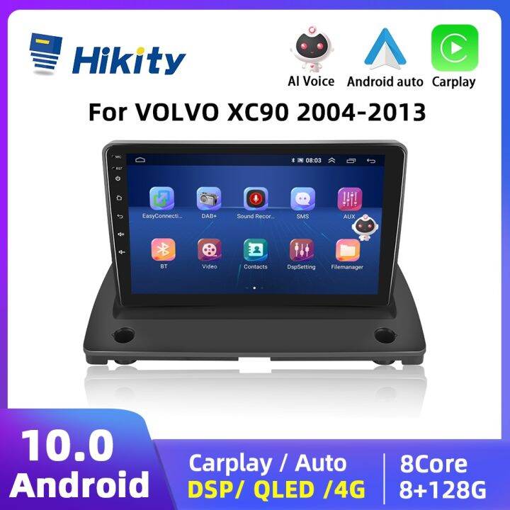 【YF】 Hikity Android Car Radio For VOLVO XC90 2004-2013 AI Voice ... 【YF】 Hikity Android Car Radio For VOLVO XC90 2004-2013 AI Voice ...