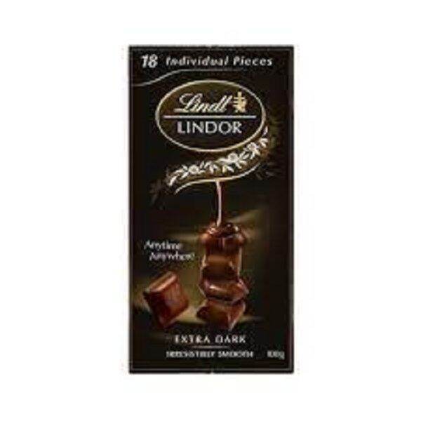 Lindt lindor bar 60% dark chocolate 100gr | Lazada Indonesia