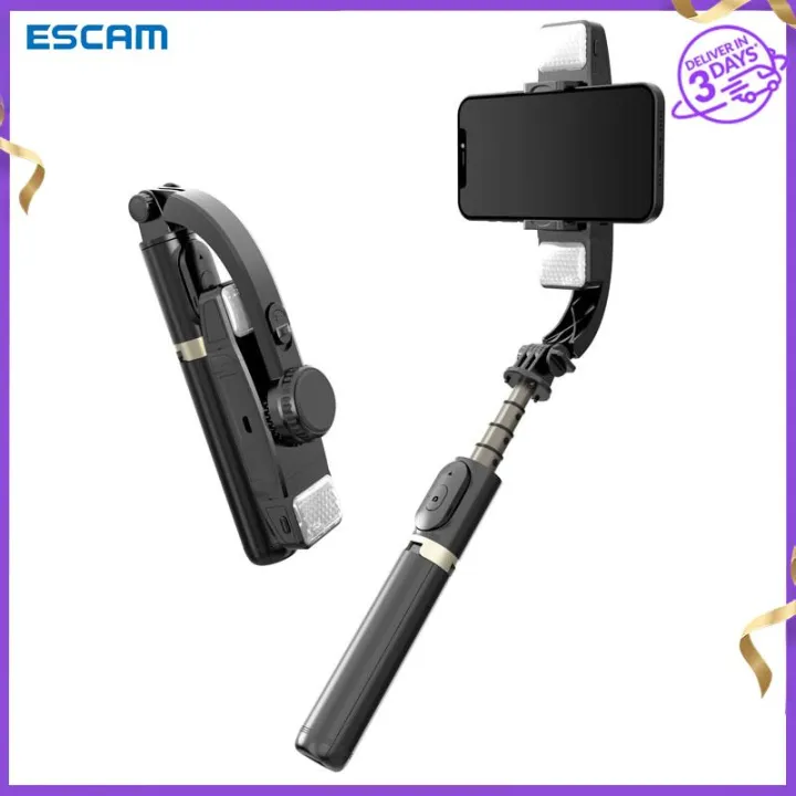 ESCAM Phone Gimbal Stabilizer Gimbal Stabilizer Mini Extendable Selfie ...